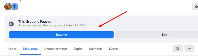 How To Pause A Facebook Group? [In 2024] (Then Resume It)